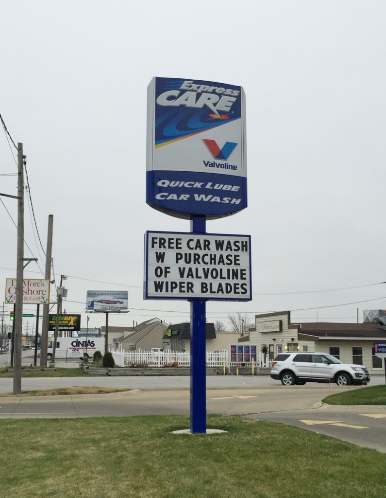 VIP Quick Lube | Sandusky, Ohio Sign Company, Maintenance & LED ...