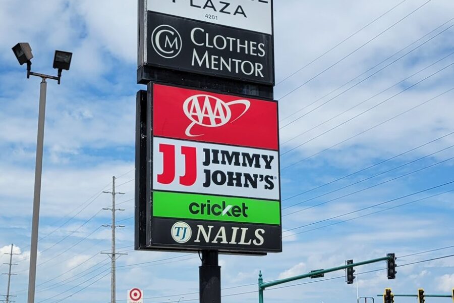 Designing Impactful Multi-Tenant Cabinet Signage | Brady Signs